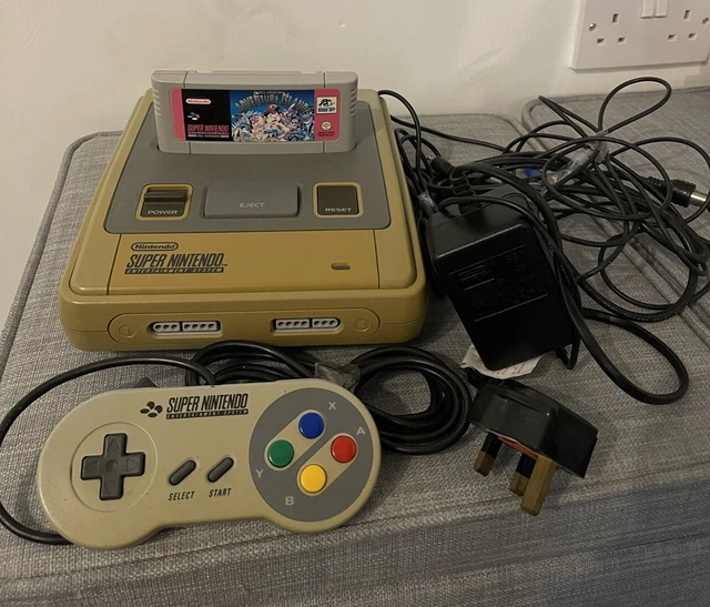 CONSOLE SUPER NINTENDO Entertainment System (SNES) Control Deck con ...