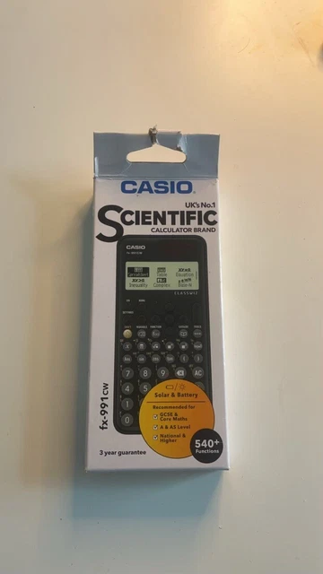 CASIO FX-991CW ADVANCED Scientific Calculator School Classwiz GCSE A ...
