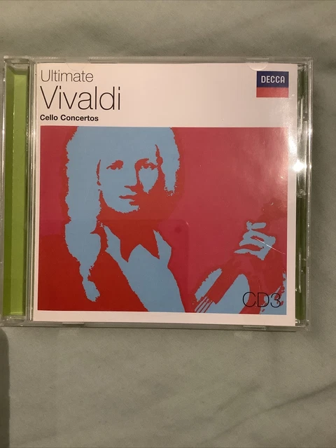 VIVALDI: CELLO CONCERTOS. Ultimate Vivaldi CD3 Decca 2007 Like New EUR ...