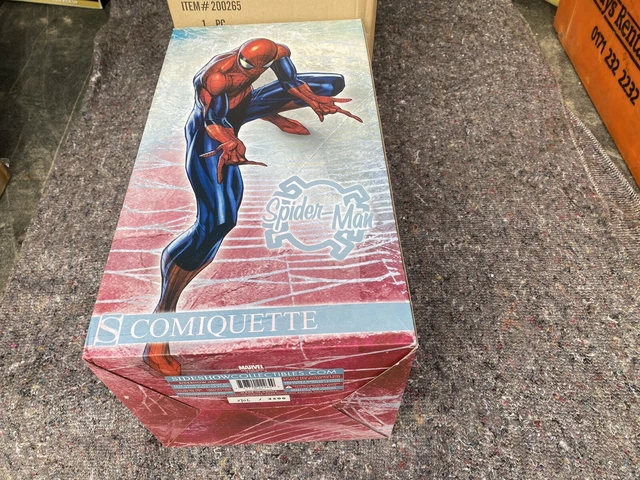 SIDESHOW COLLECTIBLES SPIDER-MAN COMIQUETTE J Scott Campbell statue ...