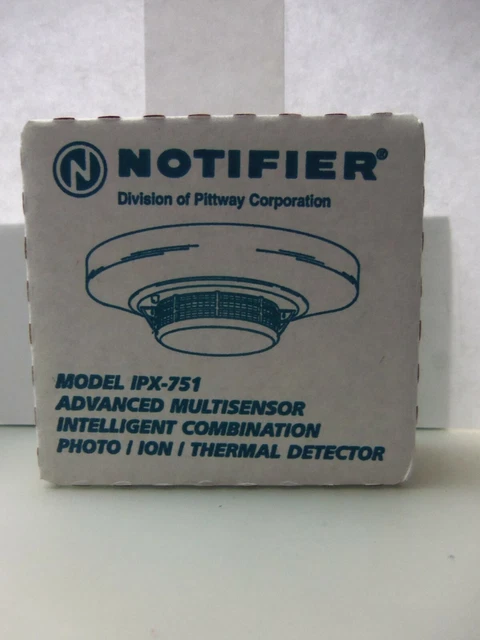 NEW NOTIFIER IPX-751 Multi-Criteria Early Warning Smoke Detector $199. ...