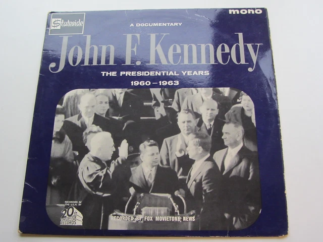 JOHN F. KENNEDY The Presidential Years Original 1964 Uk Lp £14.99 ...