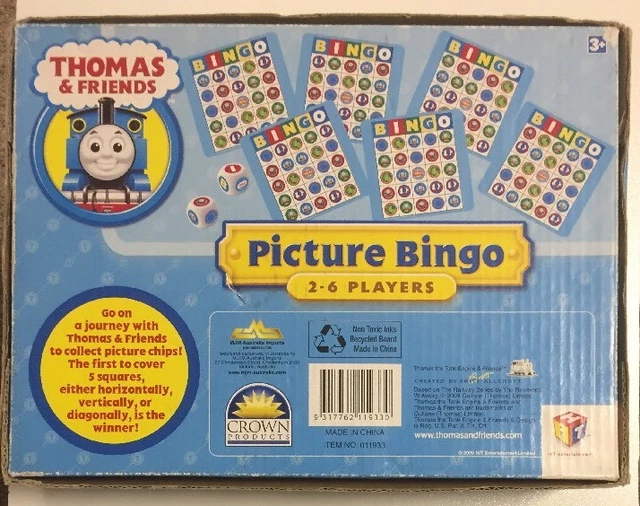 THOMAS & FRIENDS - Picture Bingo Game - Crown Products - Thomas Tank ...