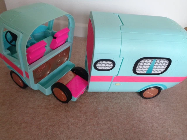 LOL SURPRISE CAMPER Playset camper van glamping £16.50 - PicClick UK