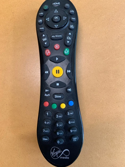 VIRGIN MEDIA MINI v6 tivo remote control £7.00 - PicClick UK