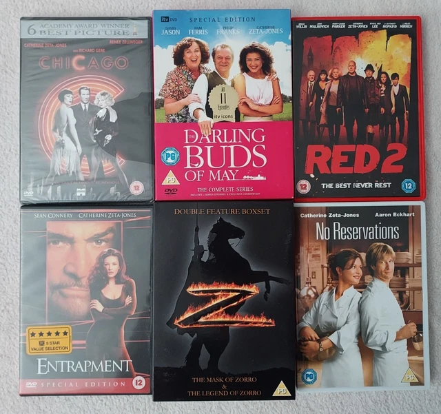 CATHERINE ZETA JONES DVD BUNDLE UK R2 Darling Buds of May Complete ...