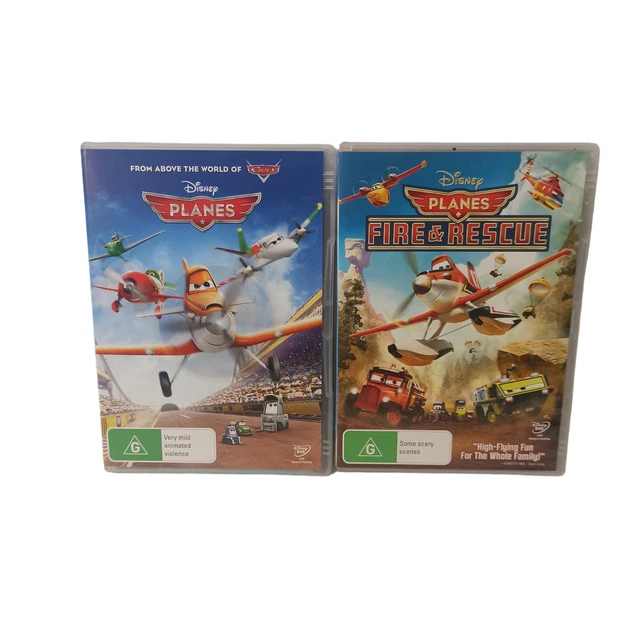 PLANES + FIRE Rescue DVD Movie Animation Kids Children Adventure Family ...