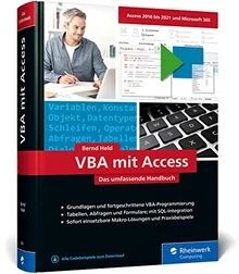 VBA MIT ACCESS: Das umfassende Handbuch mit VBA-Lösu... | Buch | Zustand wie neu EUR 44,91 ...