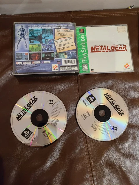METAL GEAR SOLID Playstation 1 PS1 greatest hits MJ $46.99 - PicClick CA