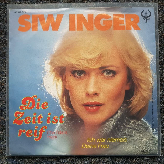 SIW INGER - Die Zeit ist reif 7'' Single/ Blondie - The tide is high ...