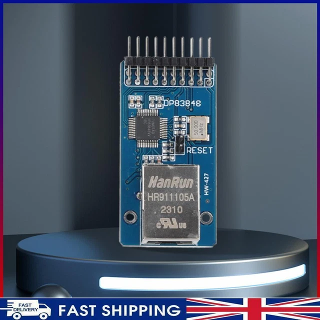 # DP83848 ETHERNET Physical Transceiver Web Server Module Convenient for Arduino £7.31 - PicClick UK