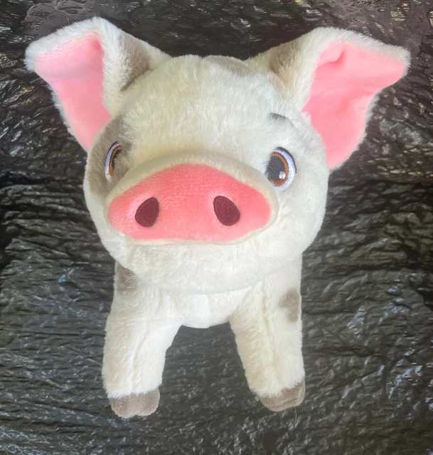 DISNEY STORE MOANA Pua Spotted Pig Friend Plush Stuffed Animal 10" Toy ...