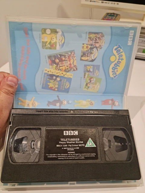 TELETUBBIES: HAPPY WEATHER Stories VHS 1996 BBC Children's TV £21.50 ...