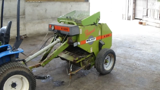WOLAGRI R500 MINI round baler for compact tractor or small tractor £ ...