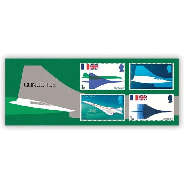 GB 2026 CONCORDE Stamp Miniature Sheet mint gummed, issue date 21/01 ...