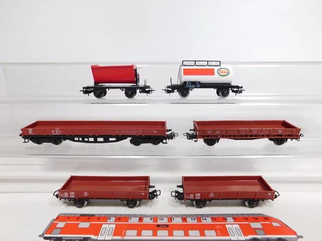 DF691-1# 6X MÄRKLIN H0 AC Güterwagen DB: 313/1+Aral+Klms+Rklmm-tu etc s.g./NEUW EUR 69,99 ...