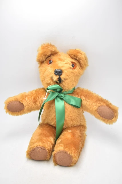 VINTAGE 1970S HANDMADE Plush Teddy Bear - Soft Toy, 40cm £20.00 ...
