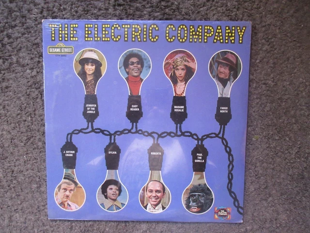 V/A &THE ELECTRIC Company" 1974 Sesame Street Records Reissue Still ...