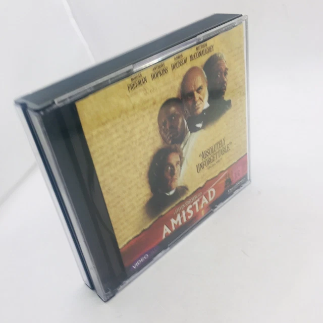 VCD GENUINE ORIGINAL AMISTAD 1997 Dreamworks 3-CD Set Magnavision ...