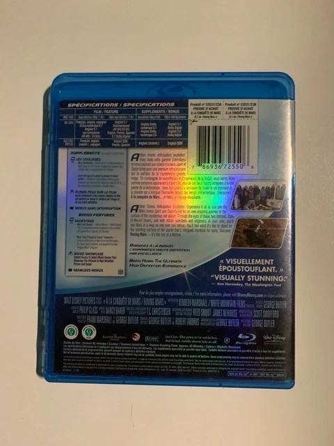 ROVING MARS (BLU-RAY Disc, 2007) $6.01 - PicClick CA