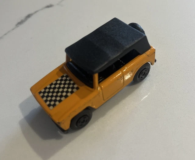RARE - MATCHBOX Superfast Field Car Jeep Rare Orange 1969 Made in ...