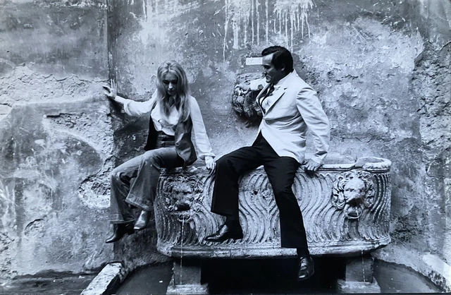 SUPERBE PHOTO ORIGINALE Sharon Tate Et Vittorio Gassman EUR 40,00 ...