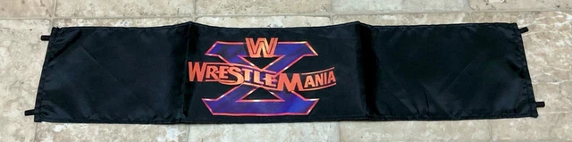 WWE JAKKS WRESTLEMANIA X 10 Scale Wrestling Ring Skirt Apron Wwf £10.36 ...