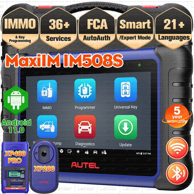 AUTEL MAXIIM IM508S XP400 PRO Outil OBD2 Scanner IMMO Programmation Clé ...