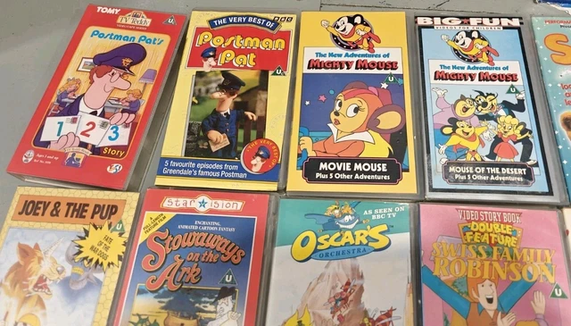 22 VINTAGE VHS Childrens Classic Cartoon Collection Bundle. Good ...