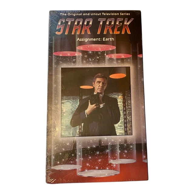 STAR TREK TOS Original Series Episode 55 Assignment Earth VHS New ...