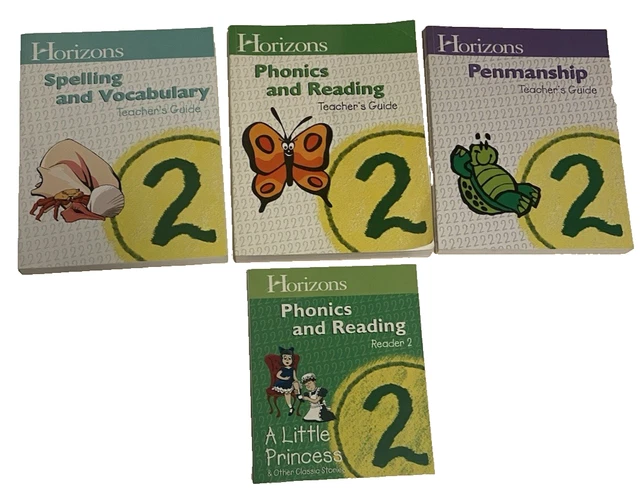 HORIZONS GRADE 2 Teacher & Student Book Lot – Phonics, Spelling ...