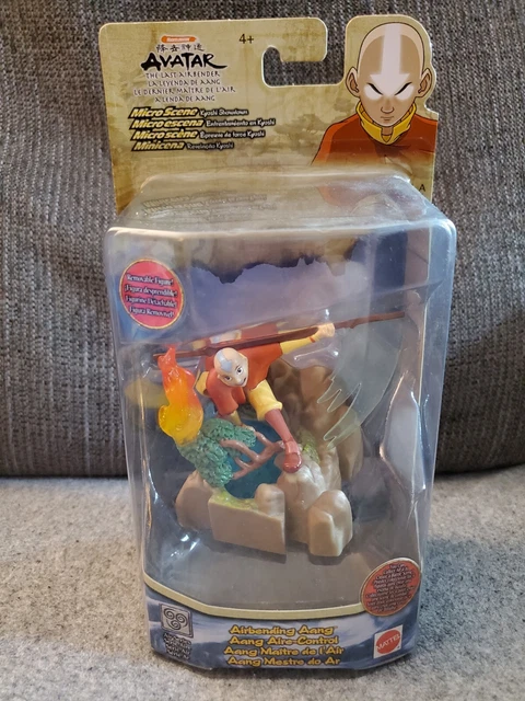 AVATAR LAST AIRBENDER Micro Scene Airbending Aang Figure Diorama $20.00 ...