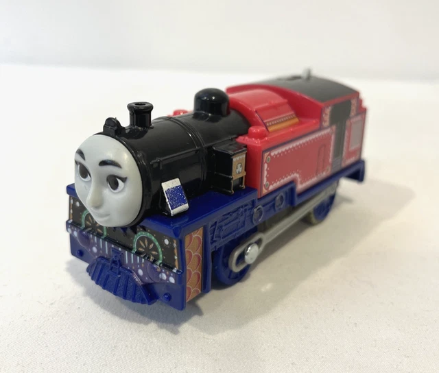 THOMAS & FRIENDS Trackmaster Hyper Glow Ashima Motorized Action Train ...