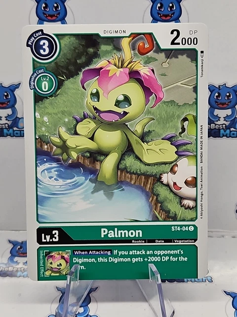 DIGIMON CARD GAME Palmon ST4-04 C NM $1.27 - PicClick CA