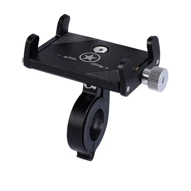 QUICK INSTALLATION ALUMINUM Alloy Phone Holder for Handlebar Mount ...