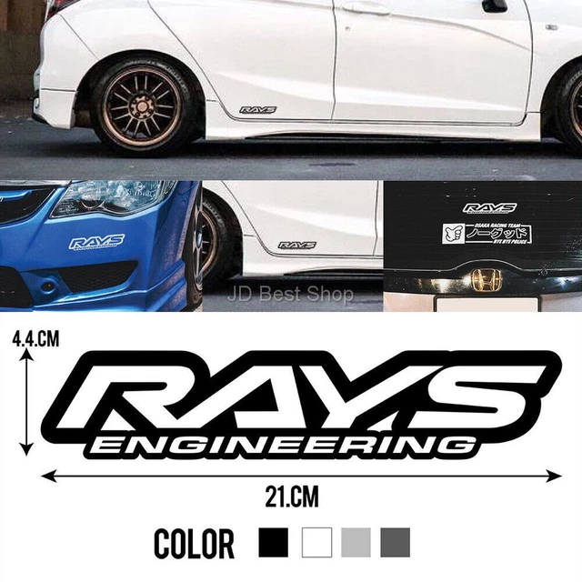 JDM STYLE JAP Sticker Vinyl Car Truck RAYS Racing Wheels Decal TE CE RE ...