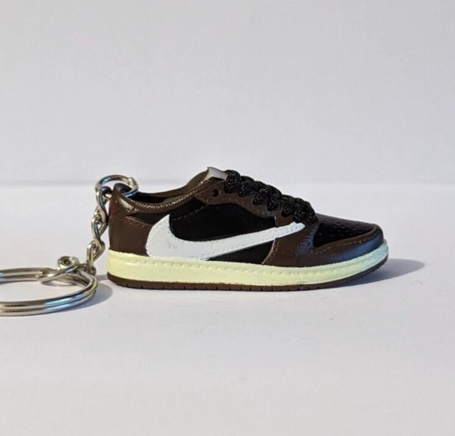 NIKE AIR JORDAN 1 Low Travis Scott OG Mocha 3D Keyring Keychain EUR 7 ...