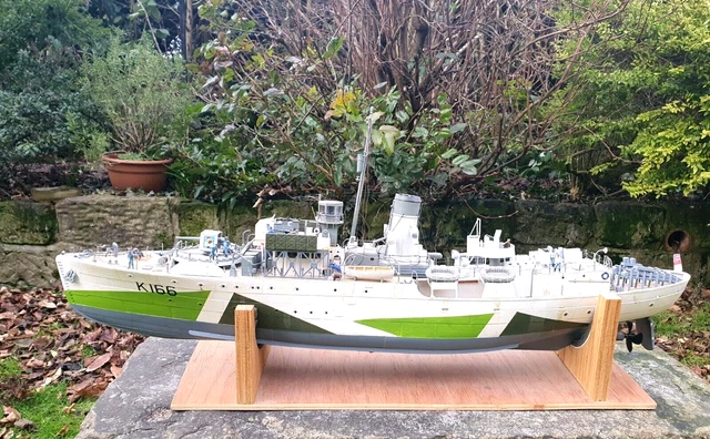 SUPERB RC MODEL BOAT HMCS SNOWBERRY FLOWER-CLASS CORVETTE for ...
