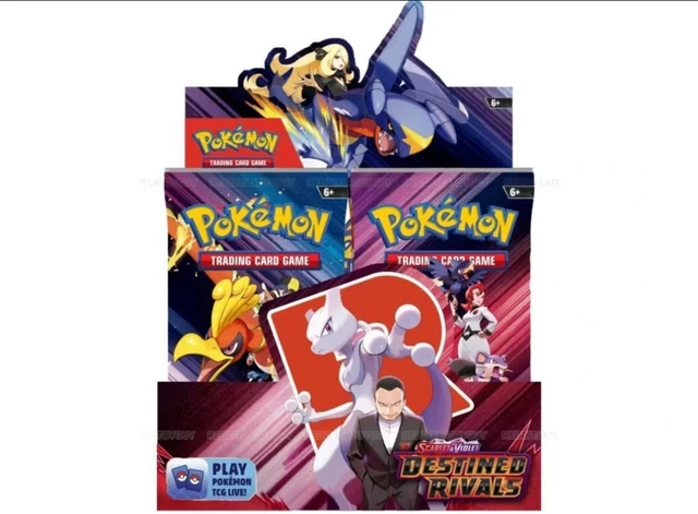 POKEMON SCARLET & Violet Destined Rivals Booster Box Display Pre Sale ...