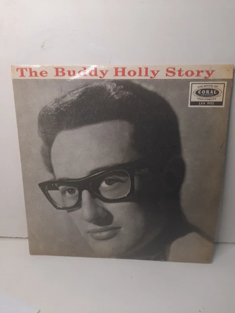 BUDDY HOLLY - The Buddy Holly Story - UK Vinyl LP 33 RPM, Rare Coral ...