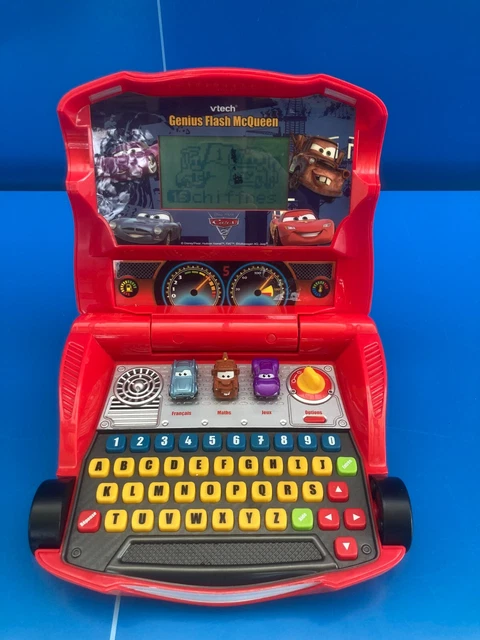 CONSOLE VTECH DISNEY Pixar voitures CARS 2 Lightning McQueen ordinateur ...