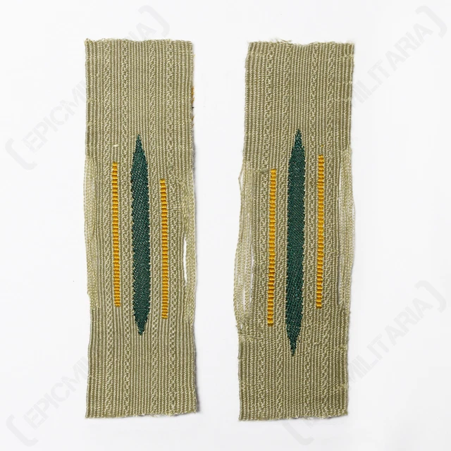 CAVALRY EM BEVO LITZEN COLLAR TABS - Repro German WW2 Military Army ...