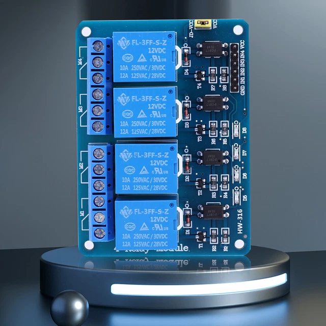 5V 12V 24V Relay Board with Optocoupler Isolation Relay Switch for ...