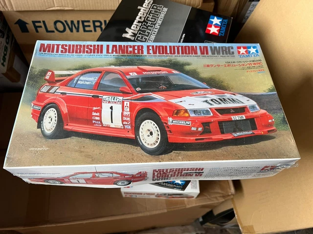 TAMIYA 1/24 MITSUBISHI Lancer Evolution 6 WRC Model Kit EUR 12,09 ...