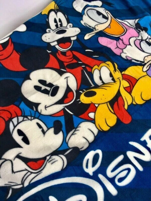 PLAID DISNEYLAND PARIS NEUF - Mickey Minnie Dingo Pluto Donald Daisy ...