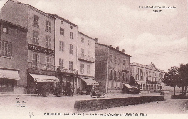 43 BRIOUDE LA Place Lafayette Et L Hotel De Ville EUR 5,90 - PicClick FR