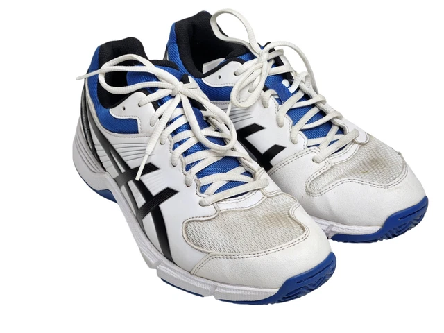 ASICS 'GEL 100 Not Out' Cricket Shoes Spikes Men's US 8 White / Blue ...