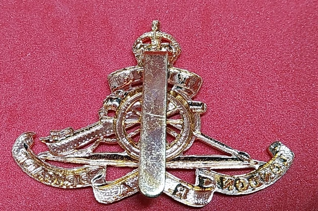 BRITISH ARMY FIFTH London Artillery RFA Brigade Regiment Cap Badge ...