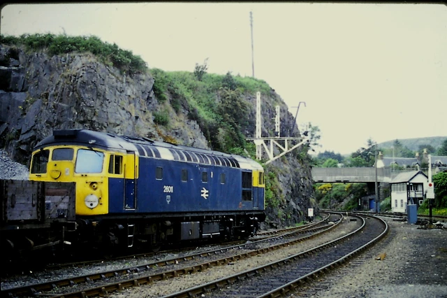 ORIGINAL 35MM BR Col/Slide Class 26 26011 Kyle on Freight 8/4/1983 +C ...