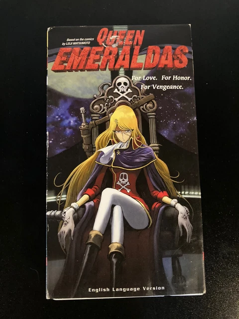 QUEEN EMERALDAS [VHS] Reiko Tajima, Megumi Hayashibara, Yuji Asada ...